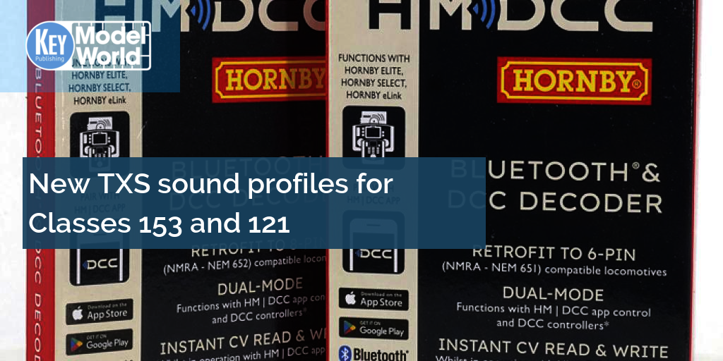 New TXS sound profiles for Classes 153 and 121