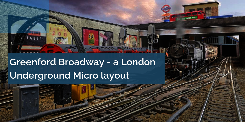 'OO' London Underground layout greenford broadway