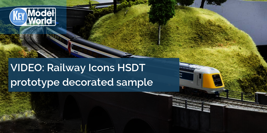 Railway Icons HSDT prototype decorated sample