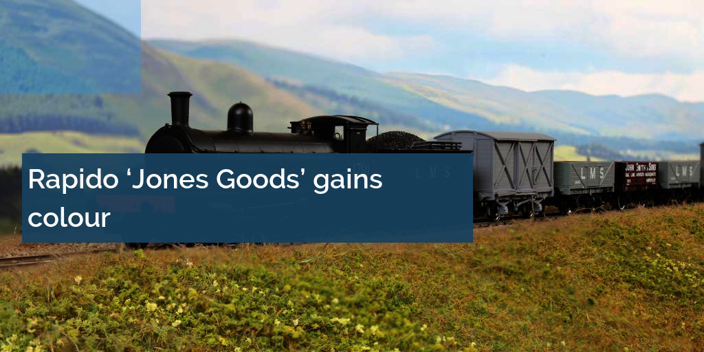Rapido Trains Jones Goods decorated samples