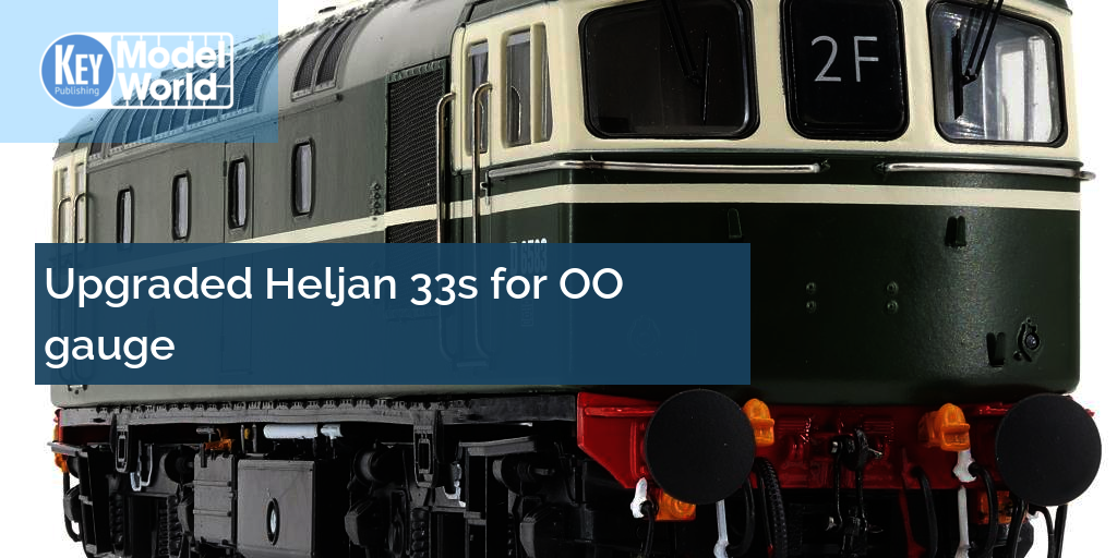 Review Upgraded Heljan 33s in OO gauge