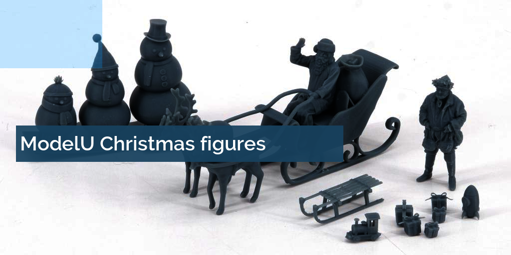 REVIEWS: ACCESSORIES ModelU Christmas figures