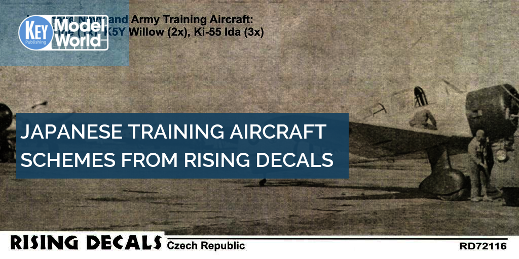 Rising Decals' Japanese Training Aircraft 1/72