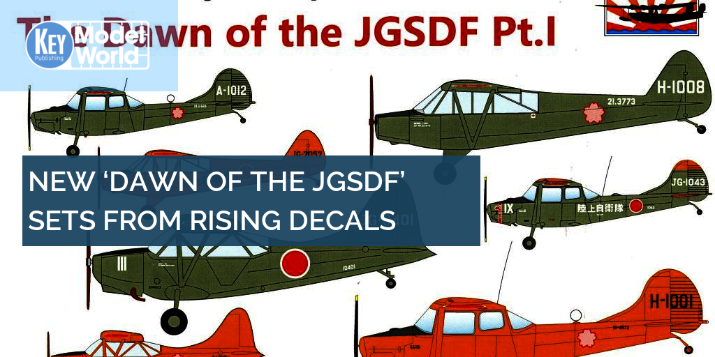 Rising Decals' new 1/72 Dawn of the JGSDF 1 and 2