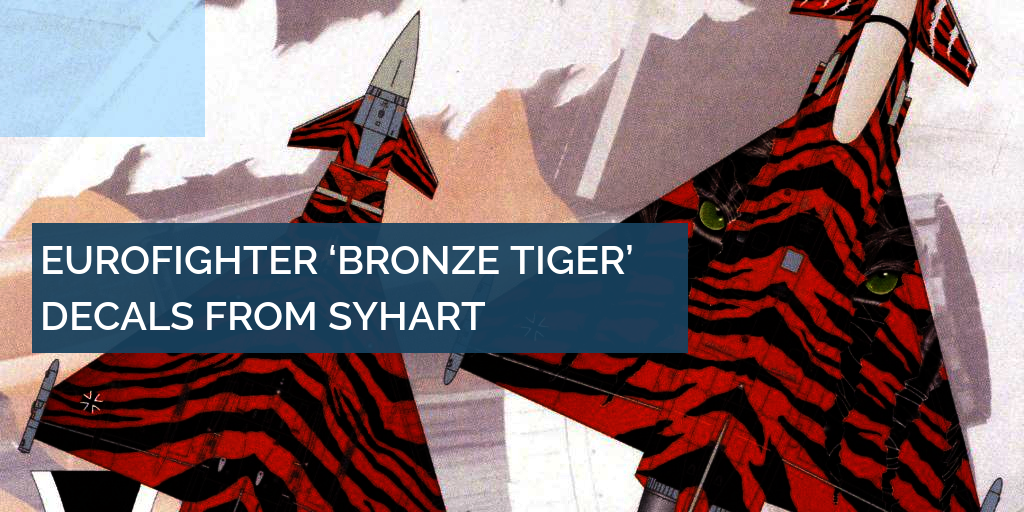 Syhart 72-137 Eurofighter 'Bronze Tiger' decals