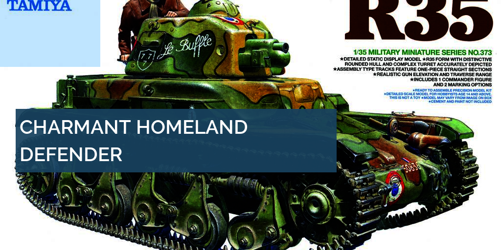 Tamiya 1/35 French Light Tank R35