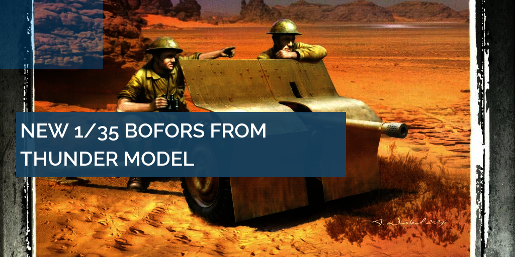 Thunder Model 1/35 Bofors 37mm anti-tank gun 35213