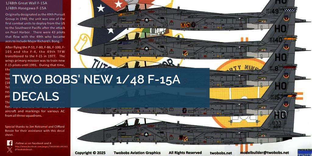 Two Bobs 48-289 F-15A Fightin' 49ers