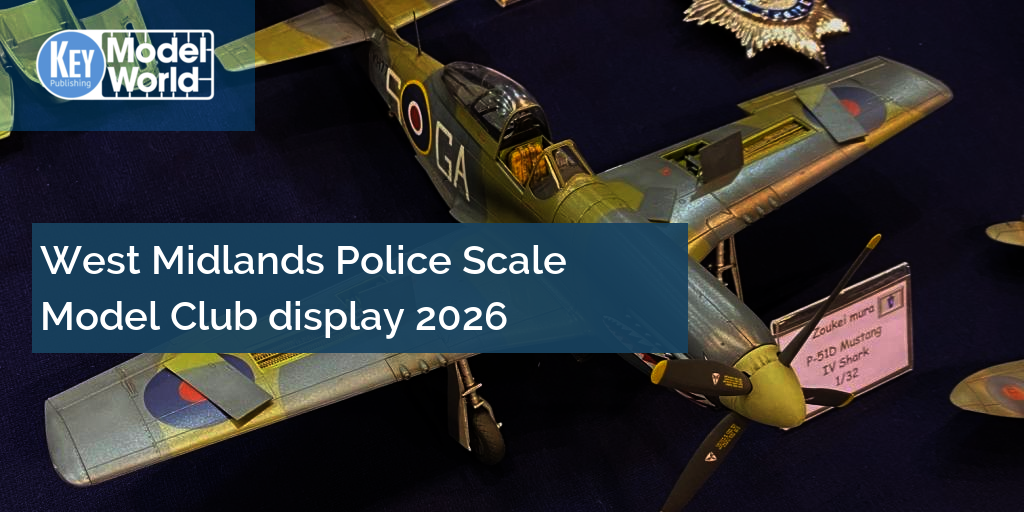 West Midlands Police Scale Model Club display 2026