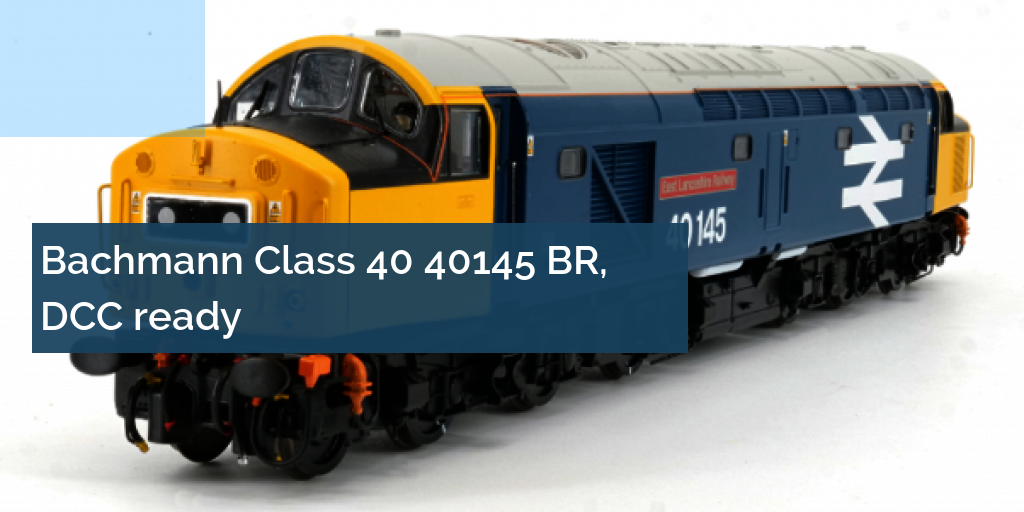 Bachmann Class 40 40145 BR, DCC ready | Key Model World