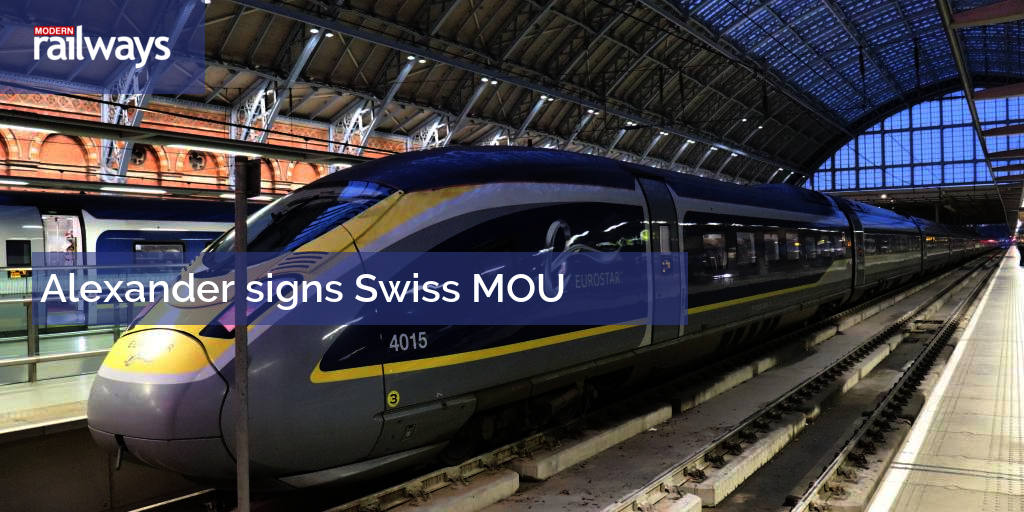 Alexander signs Swiss MOU