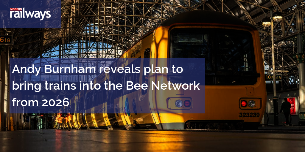 Andy Burnham reveals plan to bring trains into the Bee
