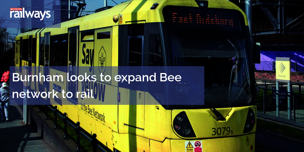 Burnham looks to expand Bee network to rail