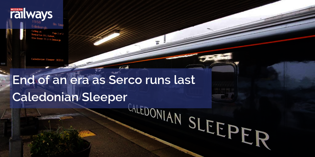 Caledonian Sleeper bows out