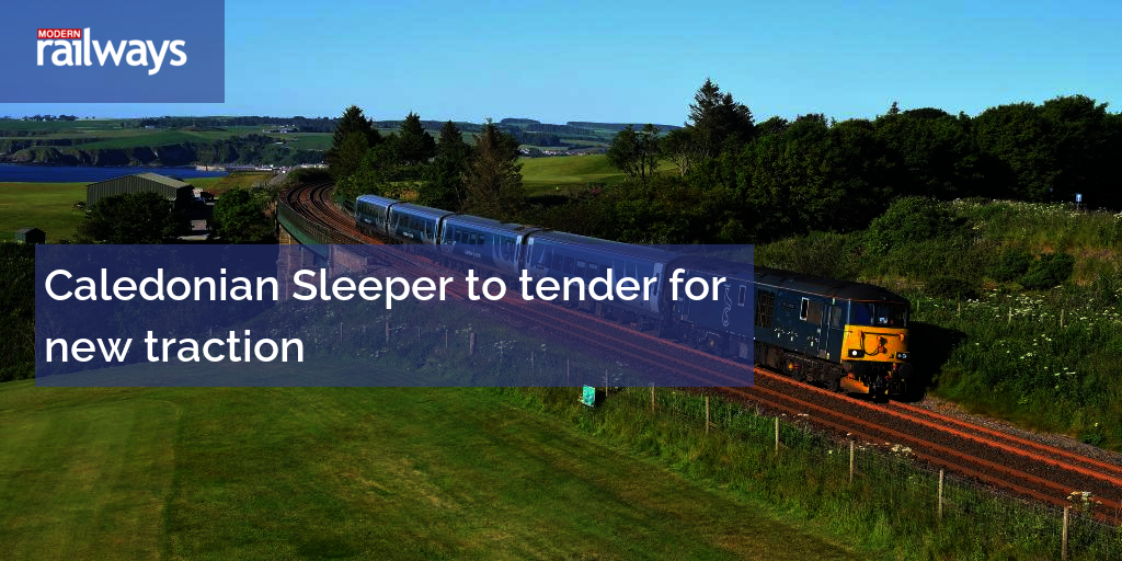 Caledonian Sleeper to tender for new traction