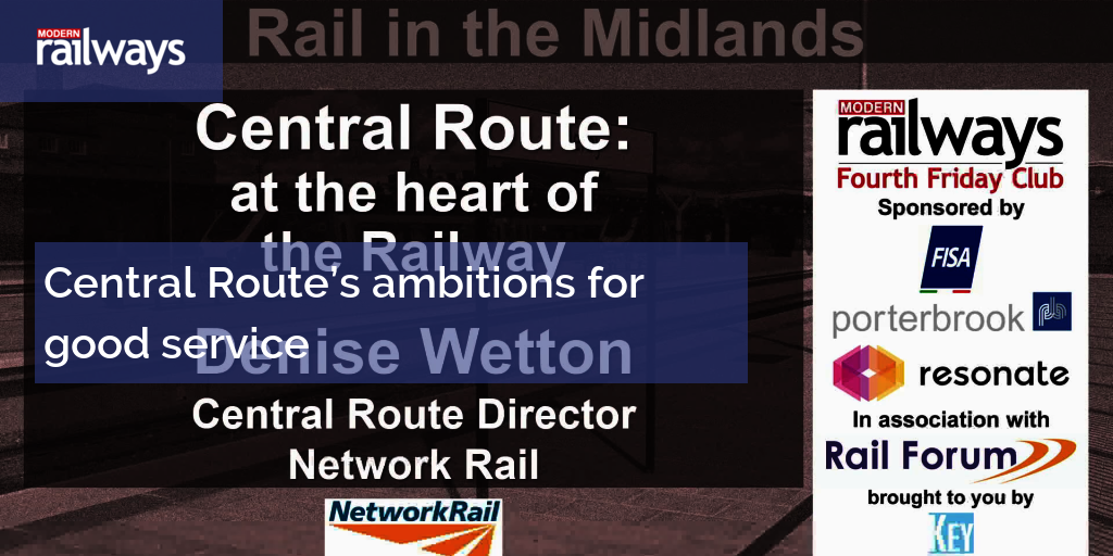 Central Route’s ambitions for good service