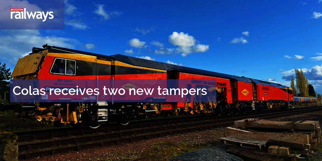 Colas receives two new tampers
