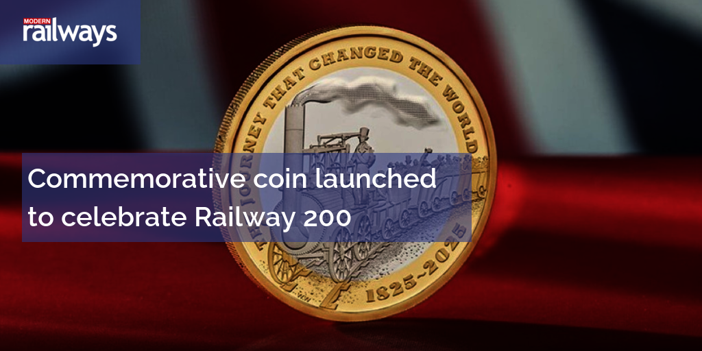 Commemorative coin launched to celebrate Railway 200