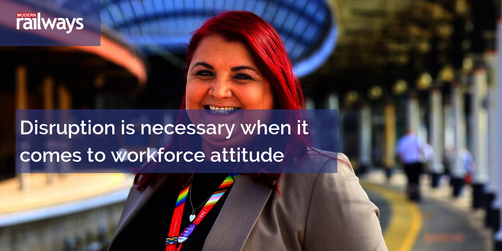 Disruption is necessary when it comes to workforce attitude