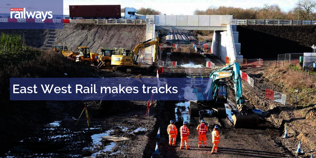 East West Rail makes tracks