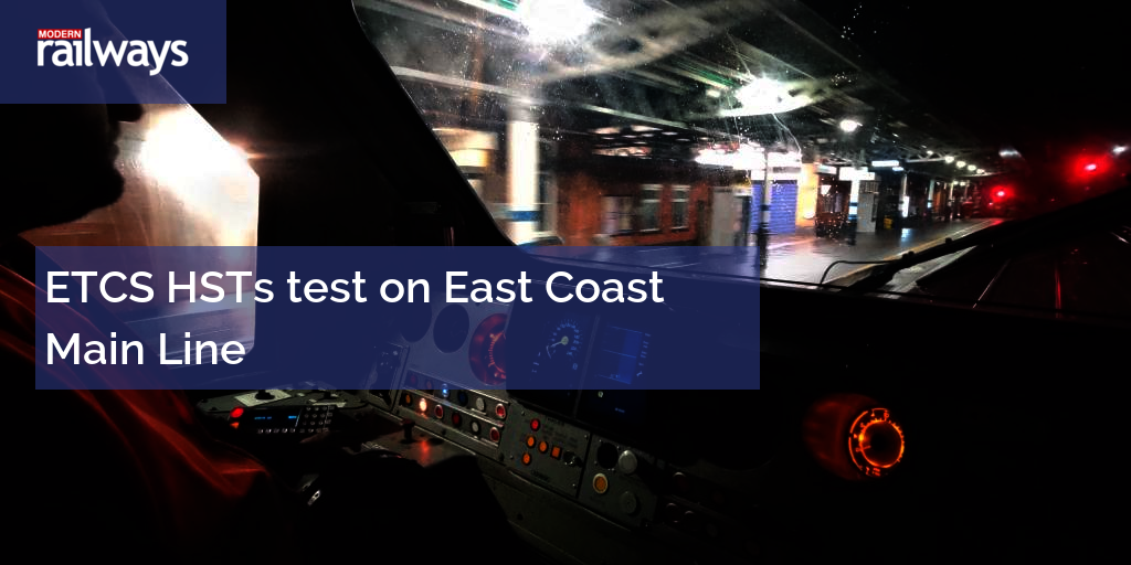 ETCS HSTs test on East Coast Main Line