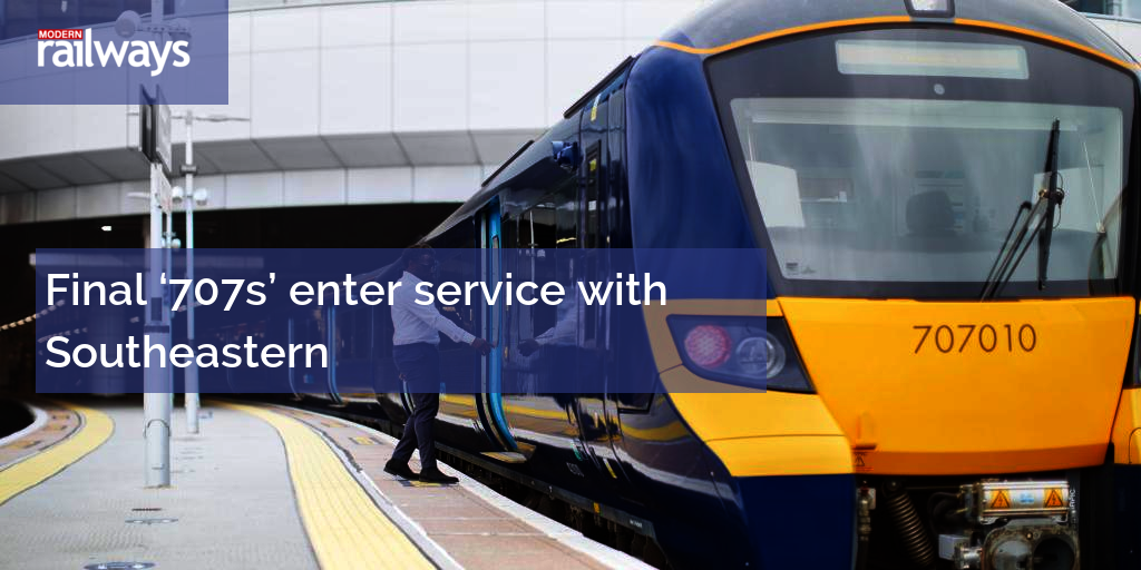 Final ‘707s’ enter service with Southeastern