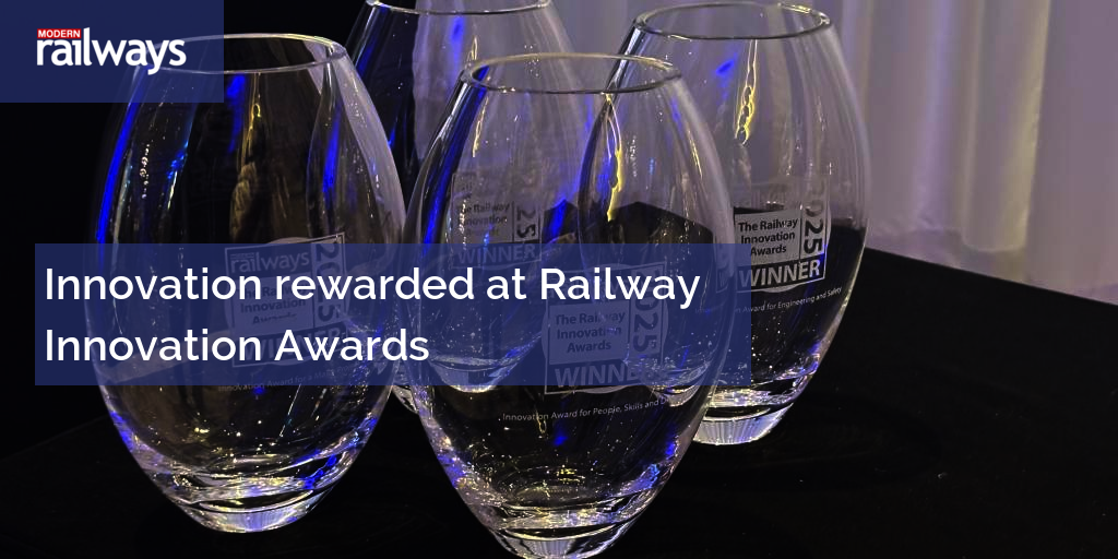 Innovation rewarded at Railway Innovation Awards