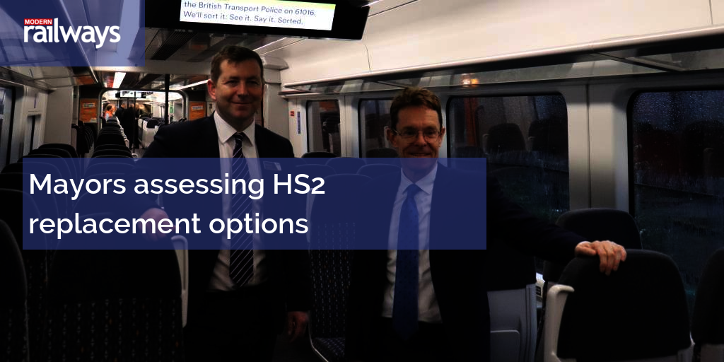 Mayors assessing HS2 replacement options