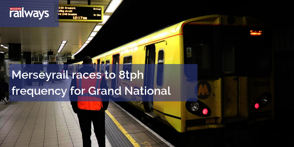 Merseyrail races to 8tph frequency for Grand National