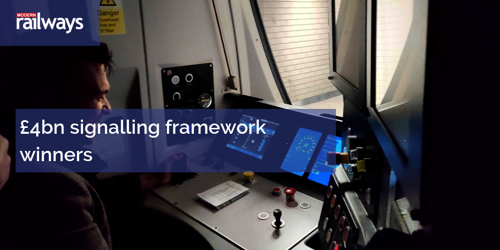 £4bn signalling framework winners