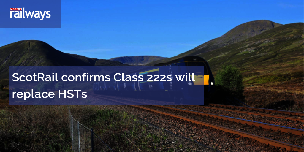 ScotRail confirms Class 222s will replace HSTs