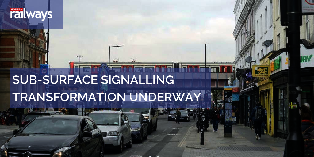 SUB-SURFACE SIGNALLING TRANSFORMATION UNDERWAY