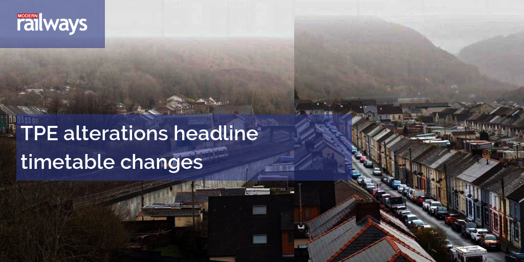 TPE alterations headline timetable changes