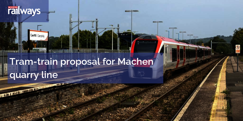 Tram-train proposal for Machen quarry line