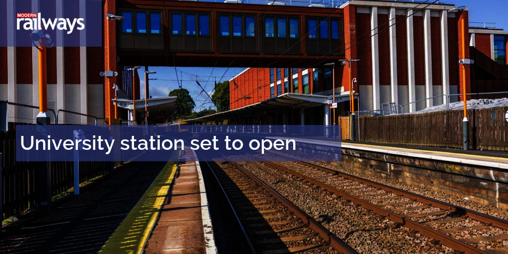 University station set to open