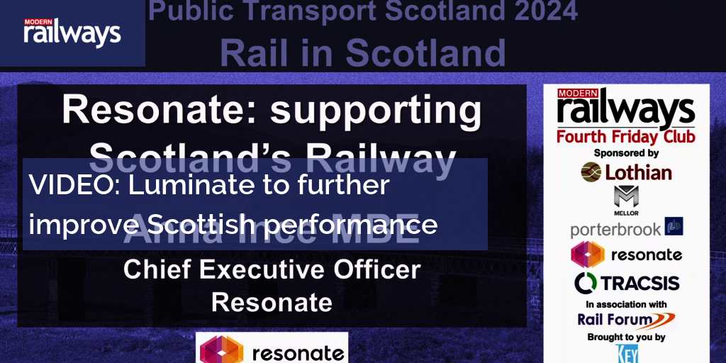 VIDEO: Luminate to further improve Scottish performance